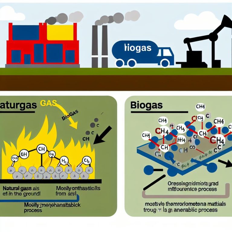 Skillnaden mellan naturgas och biogas – Gasföreningen
